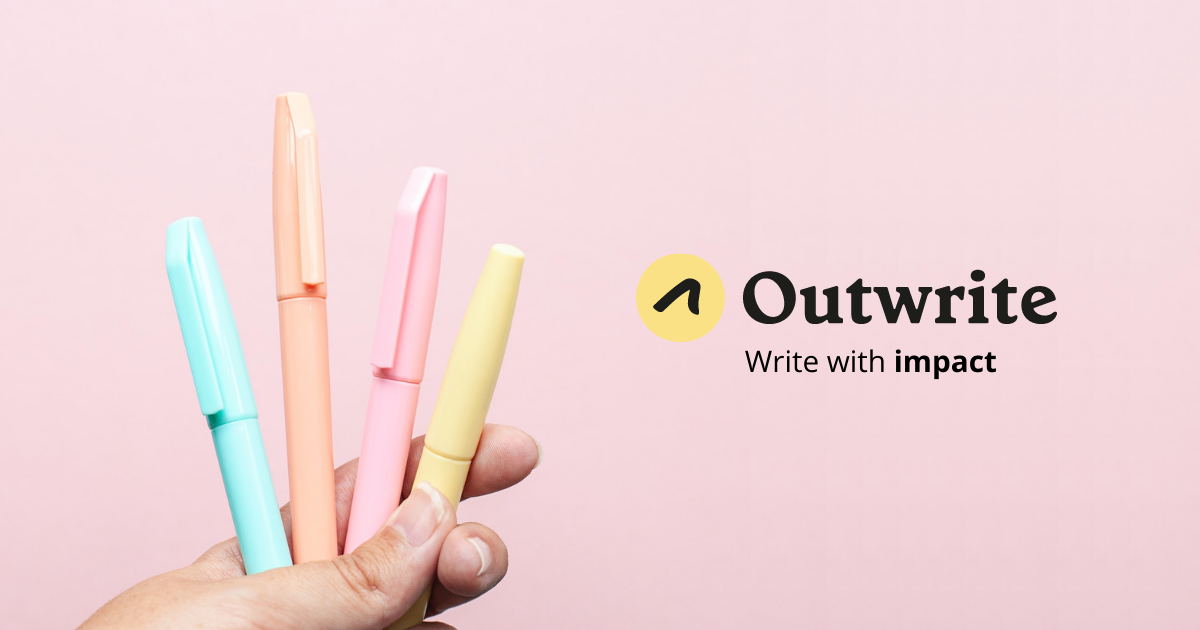 You've been invited to join Outwrite