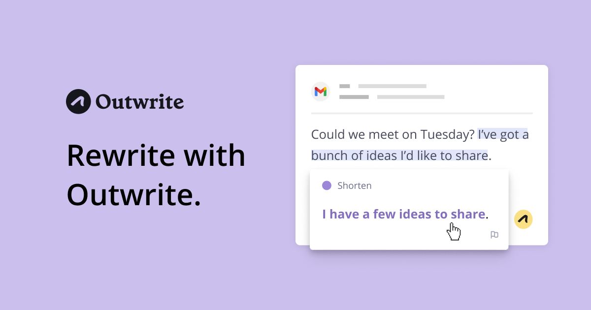 Outwrite - Paraphrasing Tool